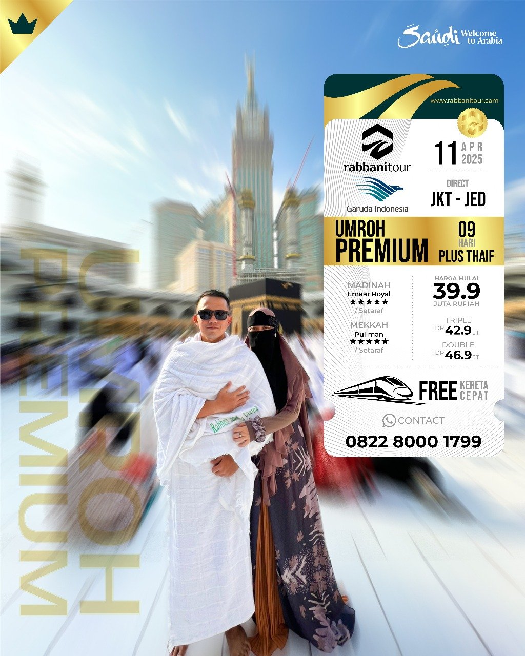 Travel Umroh, Haji Terbaik & Terpercaya ️ | Umroh Juni 25JT | Rabbanitour